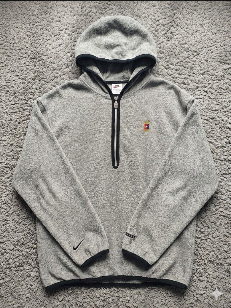 Vintage 1990's Nike Court half-zip, Men's Fashion, Coats, Jackets and ...