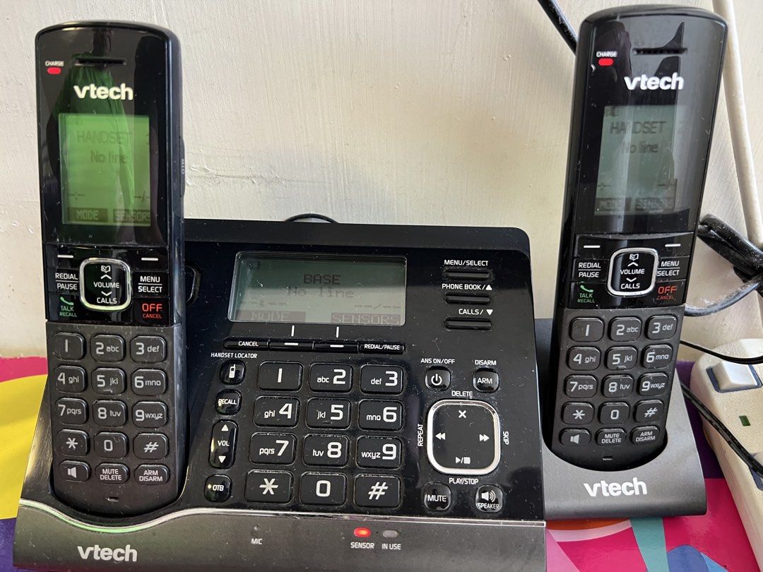 VTECH 7151-202A室內無線電話子母機, 手提電話, 其他裝置 - Carousell