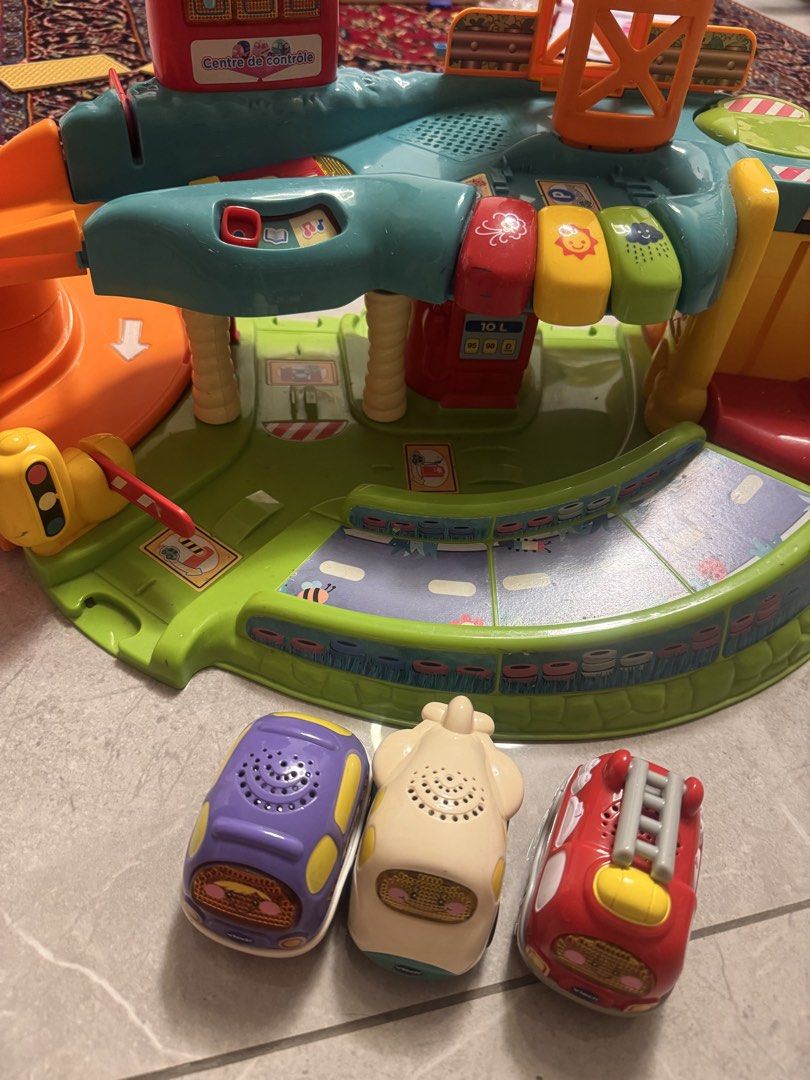 Vtech cars and garage, Babies & Kids, Infant Playtime on Carousell
