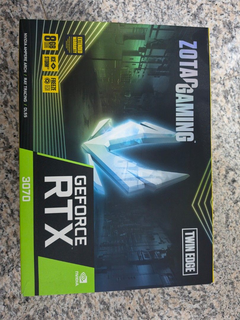ZOTAC GeForce RTX 3070 Zotac Twin Edge Graphics Card, Computers & Tech ...