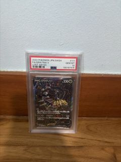 2022 Pokemon JPN SWSH Giratina V Lost Abyss PSA 10, Hobbies & Toys ...
