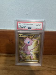 2023 Pokemon Mew EX Ultra Rare PSA 10 Gem MT 193/165, Hobbies & Toys ...