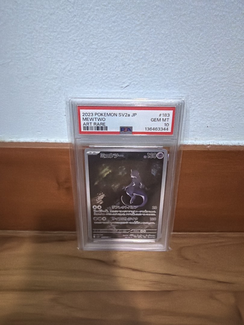 2023 Pokemon Mewtwo SV2a JP Art Rare PSA 10 GEM MT, Hobbies & Toys ...
