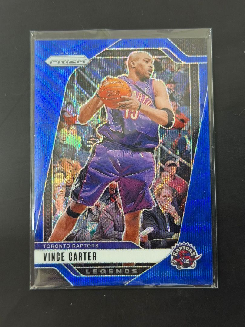 2024 Panini Prizm: Vince Carter [Wave Blue] #295 078/125, 興趣及遊戲, 收藏品及 ...