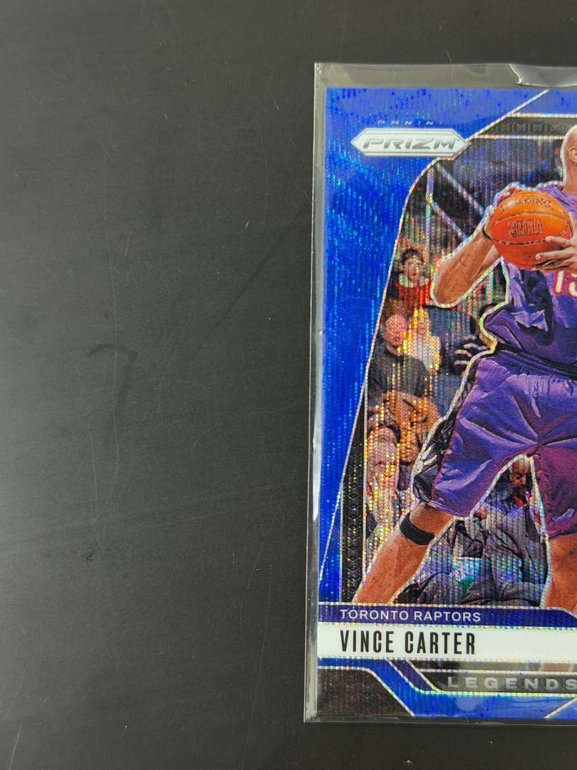 2024 Panini Prizm: Vince Carter [Wave Blue] #295 078/125, 興趣及遊戲, 收藏品及 ...