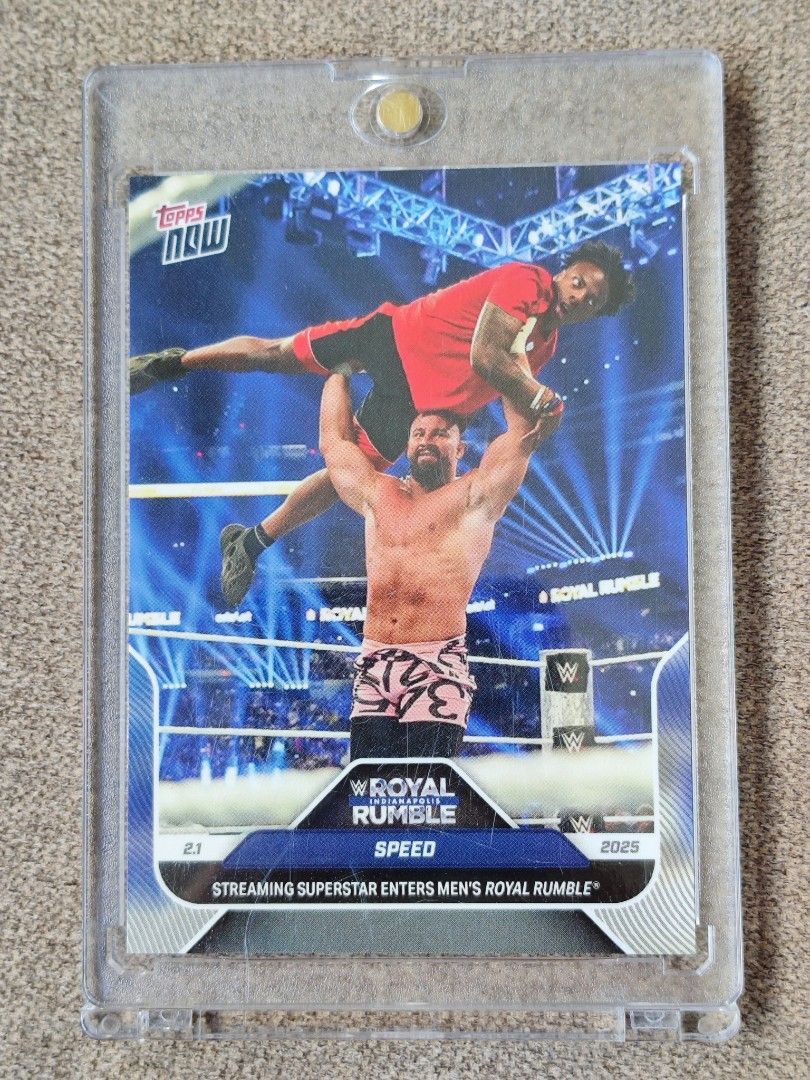 *2025 Topps Now WWE Royal Rumble IShowSpeed Autograph Card #2.1*, Toys ...