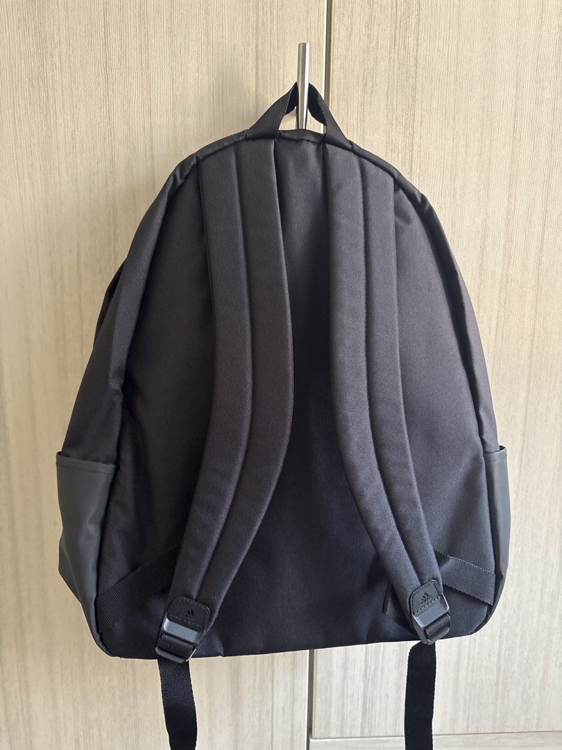 Adidas Backpack - Black with 3 Stripes, Men's Fashion, Bags, Backpacks ...