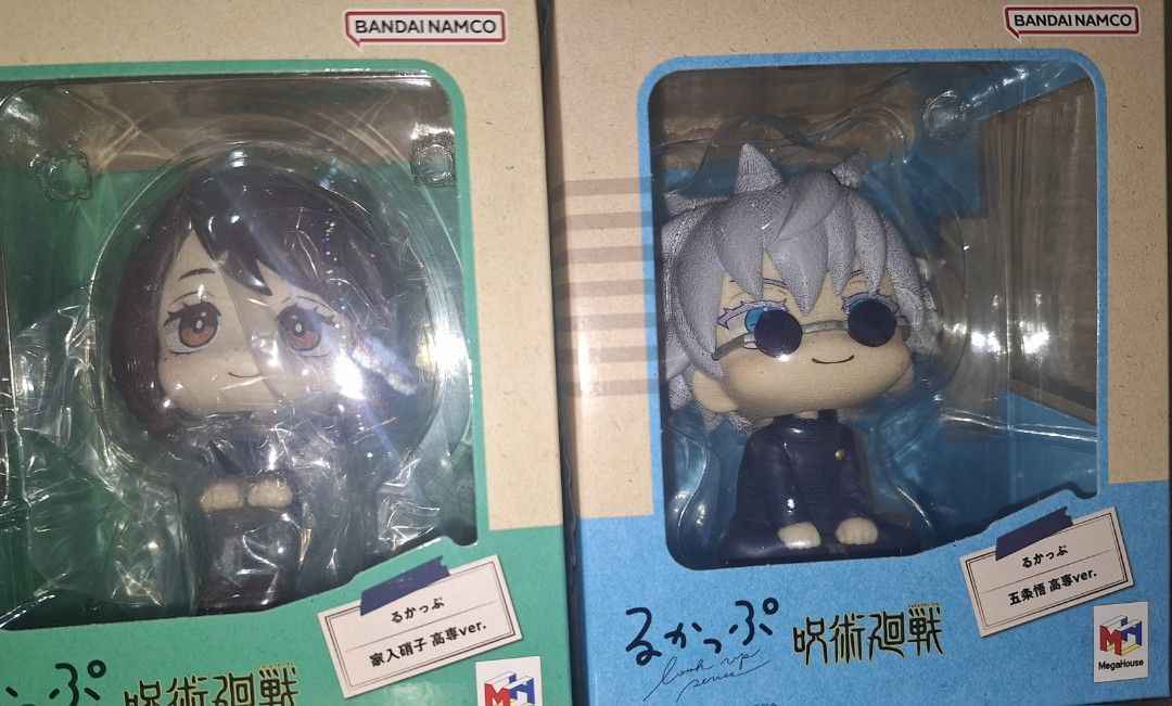 Bandai Namco Jujutsu Kaisen Rukappu Figures - Ieiri Shoko & Gojo Satoru ...