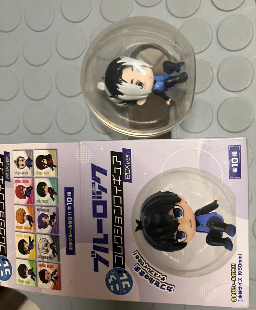 Blue Lock Gin Gagamaru Chibi Figure Mascot, Hobbies & Toys ...