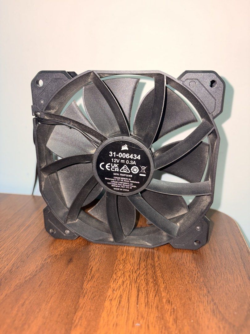Corsair 120mm Computer Case Fan, Computers & Tech, Parts & Accessories ...