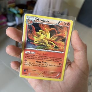 50¢ Ninetales Pokemon Cards, Hobbies & Toys, Toys & Games on Carousell