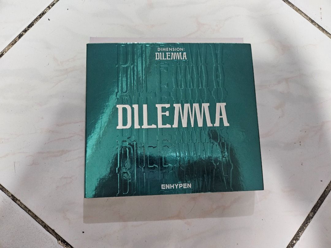 ENHYPEN DIMENSION: DILEMMA Album (Essential Version) - UNSEALED ...