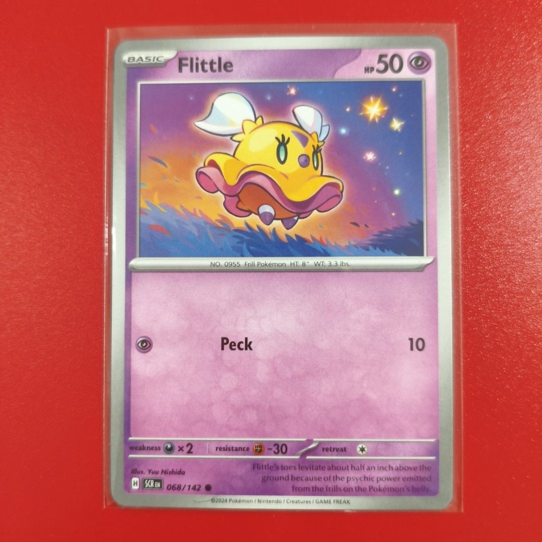 50¢ Flittle #68 Pokemon Card 2024 Stellar Crown, Hobbies & Toys, Toys ...