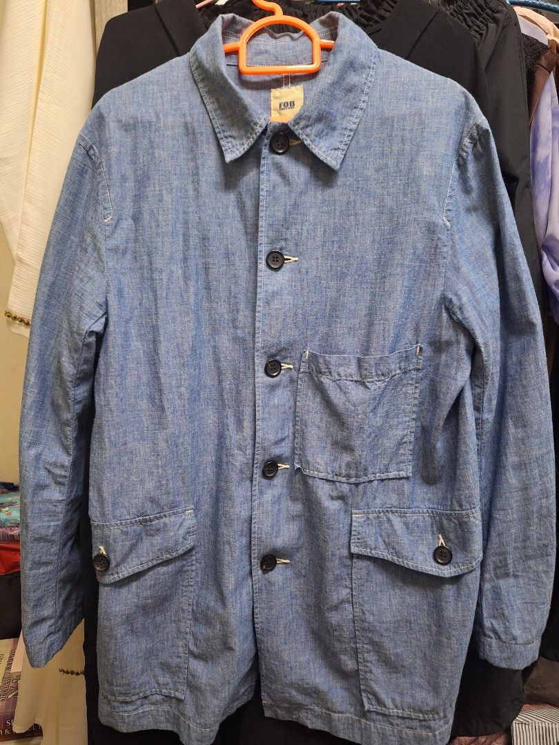 FOB FACTORY Railroad chore jacket, Men's Fashion, Coats, Jackets and ...