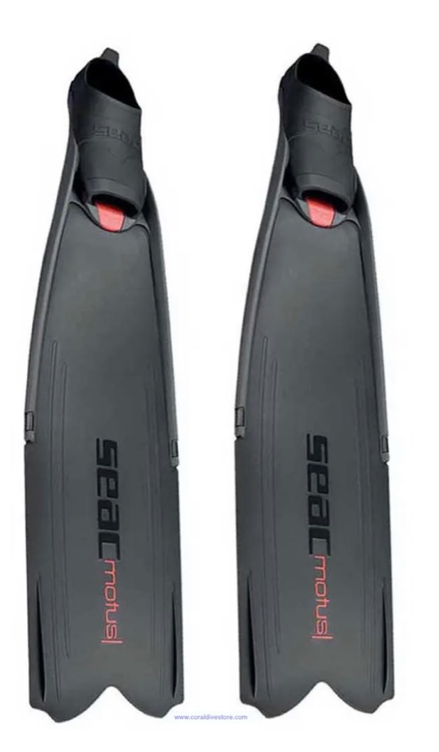 Freediving Fins Seac Motus, Sports Equipment, Other Sports Equipment ...