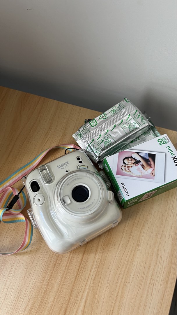 Fujifilm Instax Mini 11 Camera with Film, Photography, Cameras on Carousell