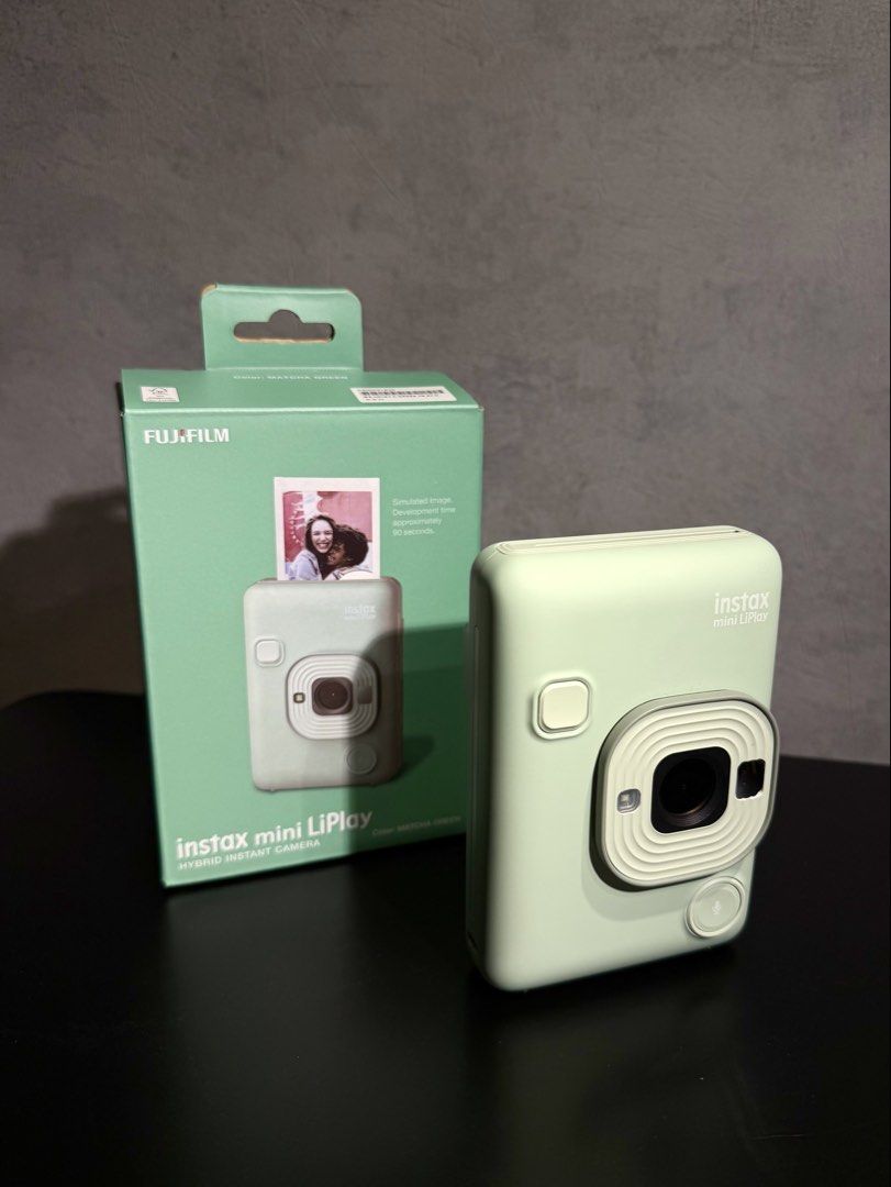 Fujifilm Instax Mini LiPlay Matcha Green 🍵, Photography, Cameras on ...