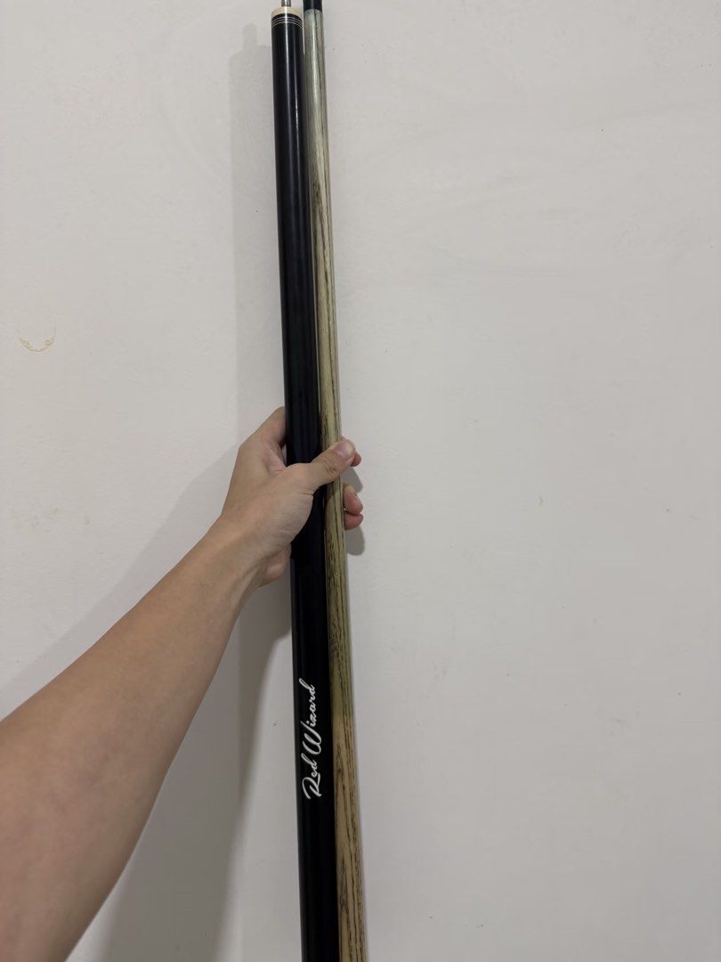 Fury Red Wizard jump break cue, Sports Equipment, Sports & Games ...
