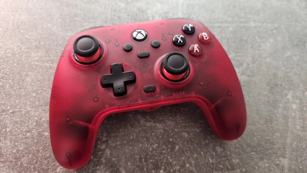 GameSir T7 red wired controller for xbox, Video Gaming, Gaming ...