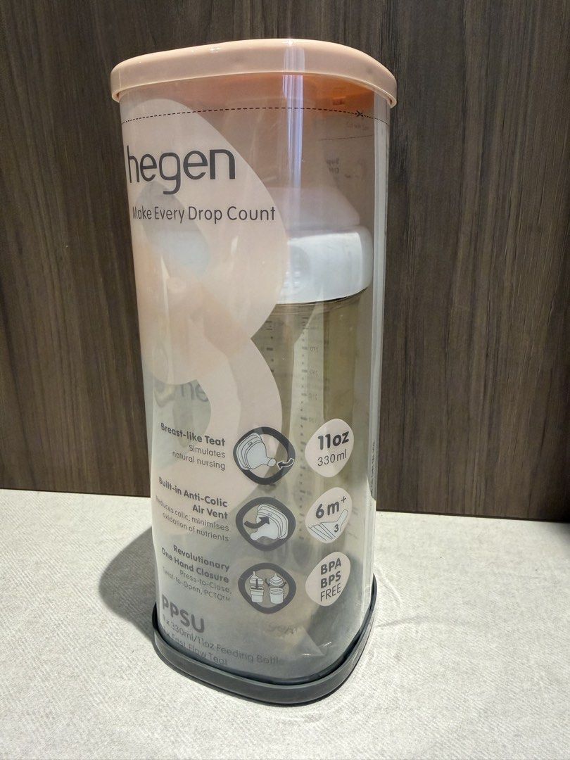 Hegen PPSU 330ml Feeding Bottle, Babies & Kids, Nursing & Feeding ...
