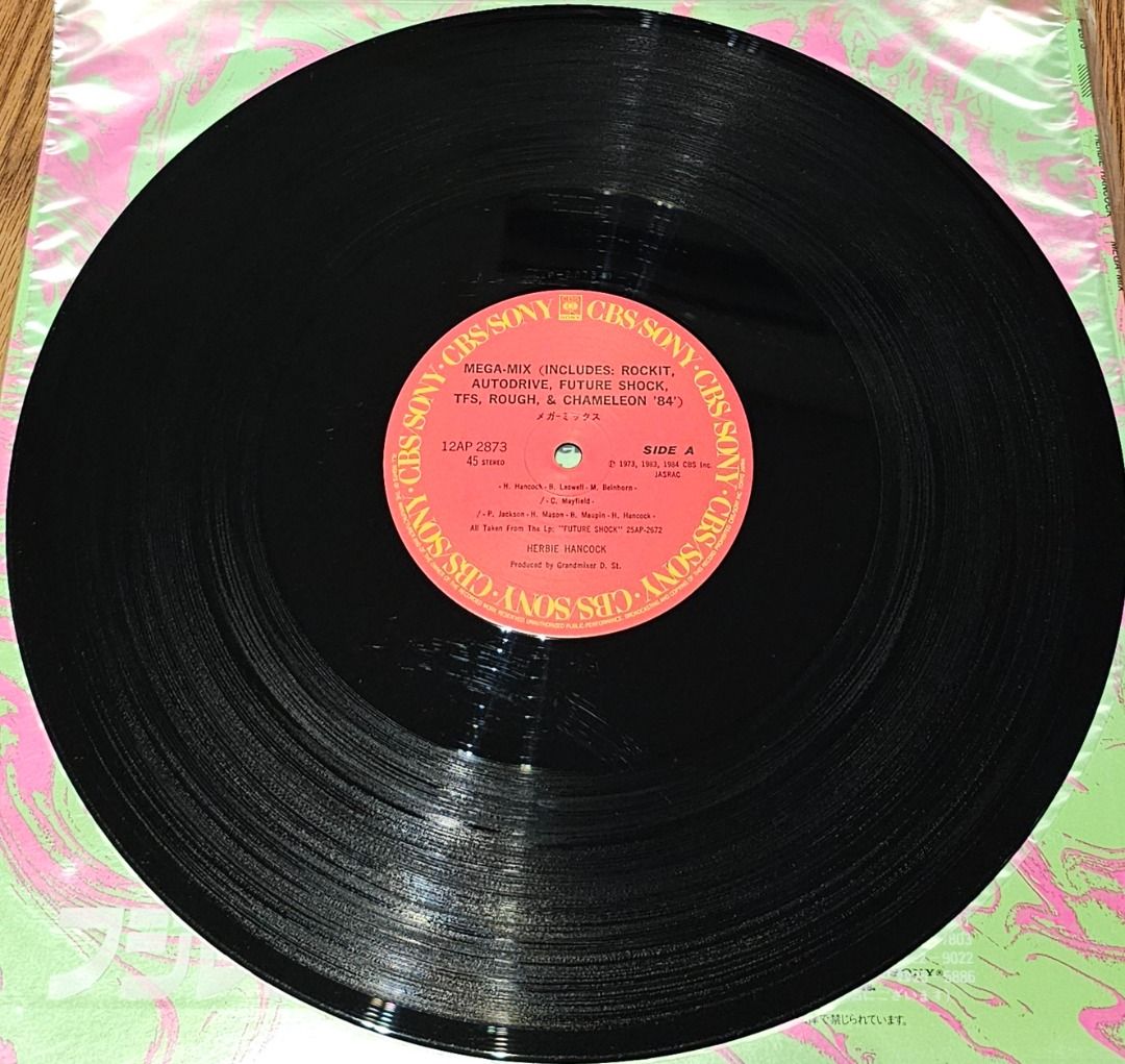 Herbie Hancock – Mega-Mix Vinyl, 12", Maxi-Single 1984 Japan , Hobbies ...