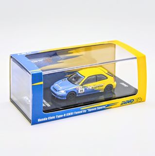 2023 Honda Civic Type R FL5 #95 Spoon Sports Livery Blue and Yellow ...