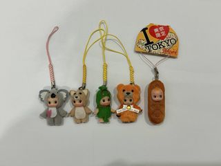 kobito pin, chiikawa , hello kitty , miffy , pingu , toro inoue, kirby ...