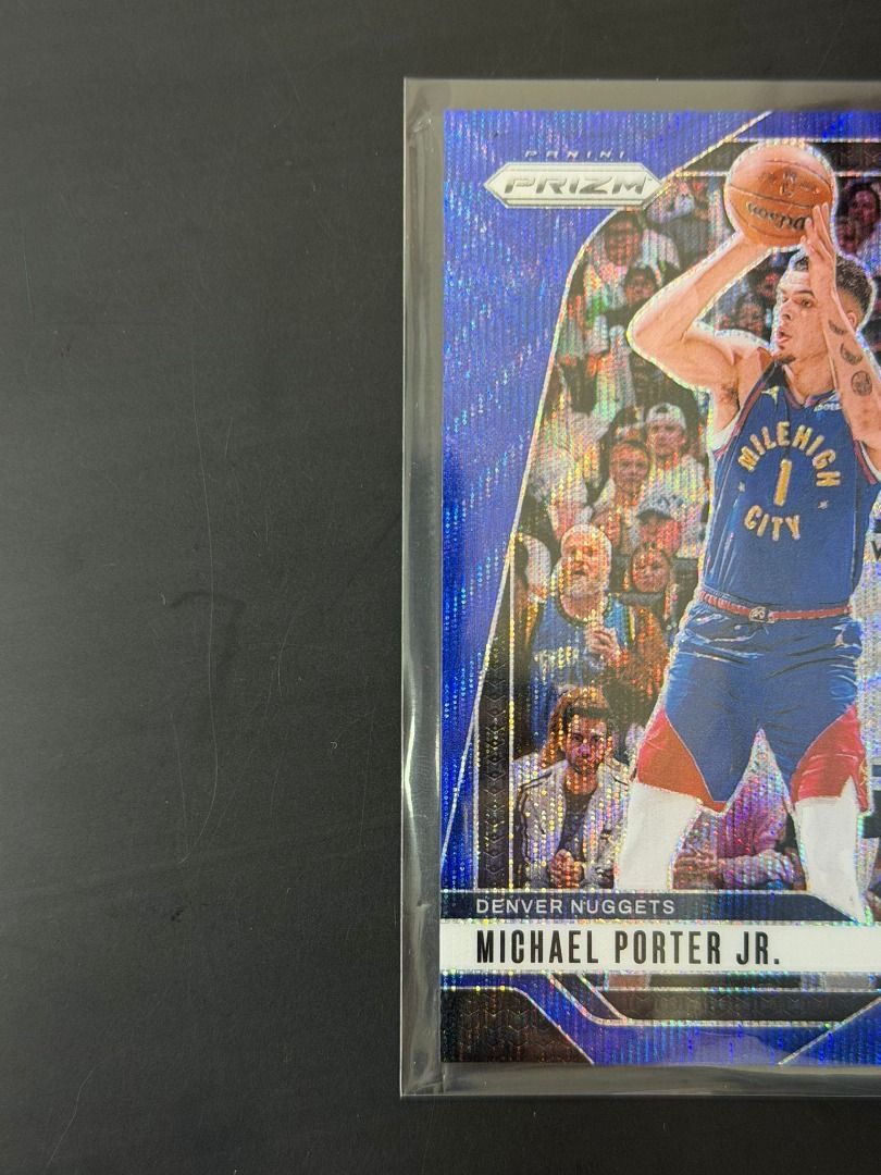 2024 Panini Prizm: Michael Porter Jr. [Wave Blue] #29 115/125, 興趣及遊戲 ...