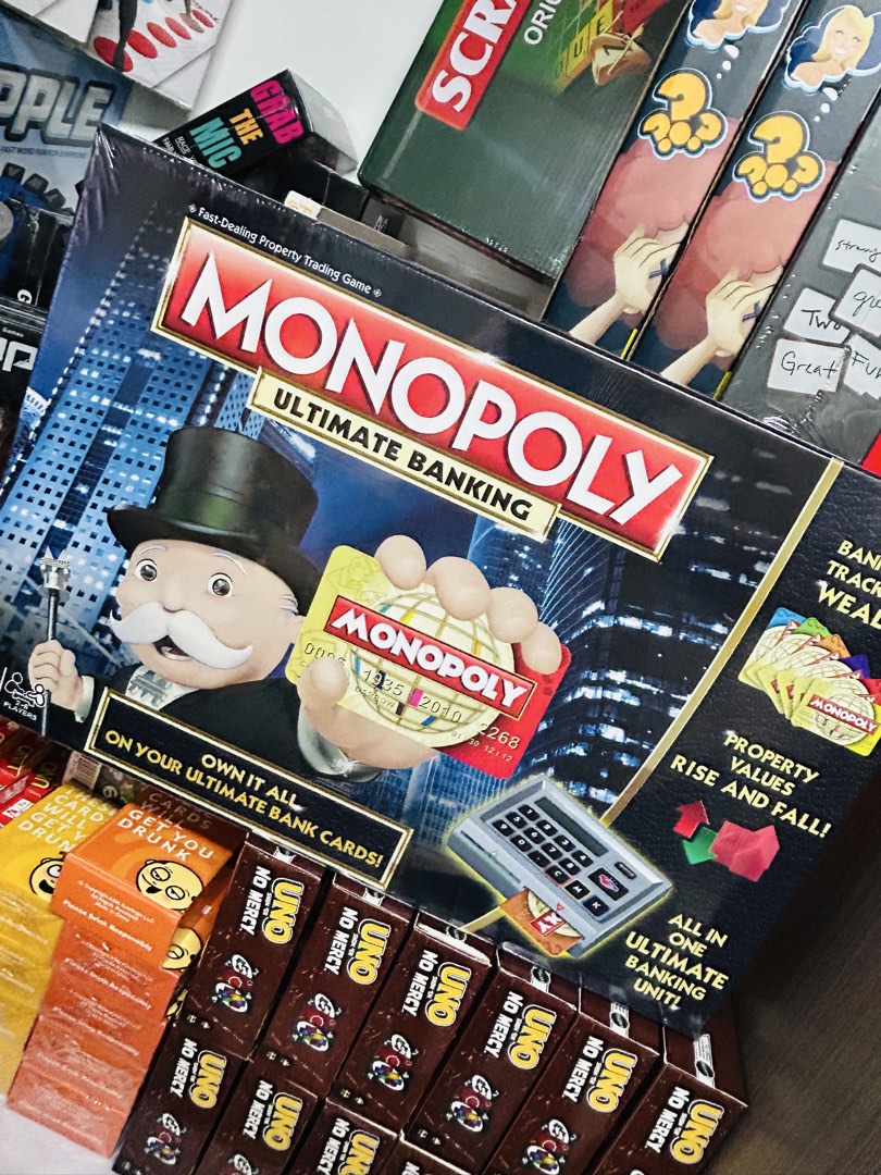 Monopoly Ultimate Banking Edition Board Game, Hobbies & Toys, Toys ...
