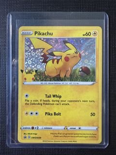 [5] Pikachu League Promo Holo Pokemon Card - XY202, Hobbies & Toys ...