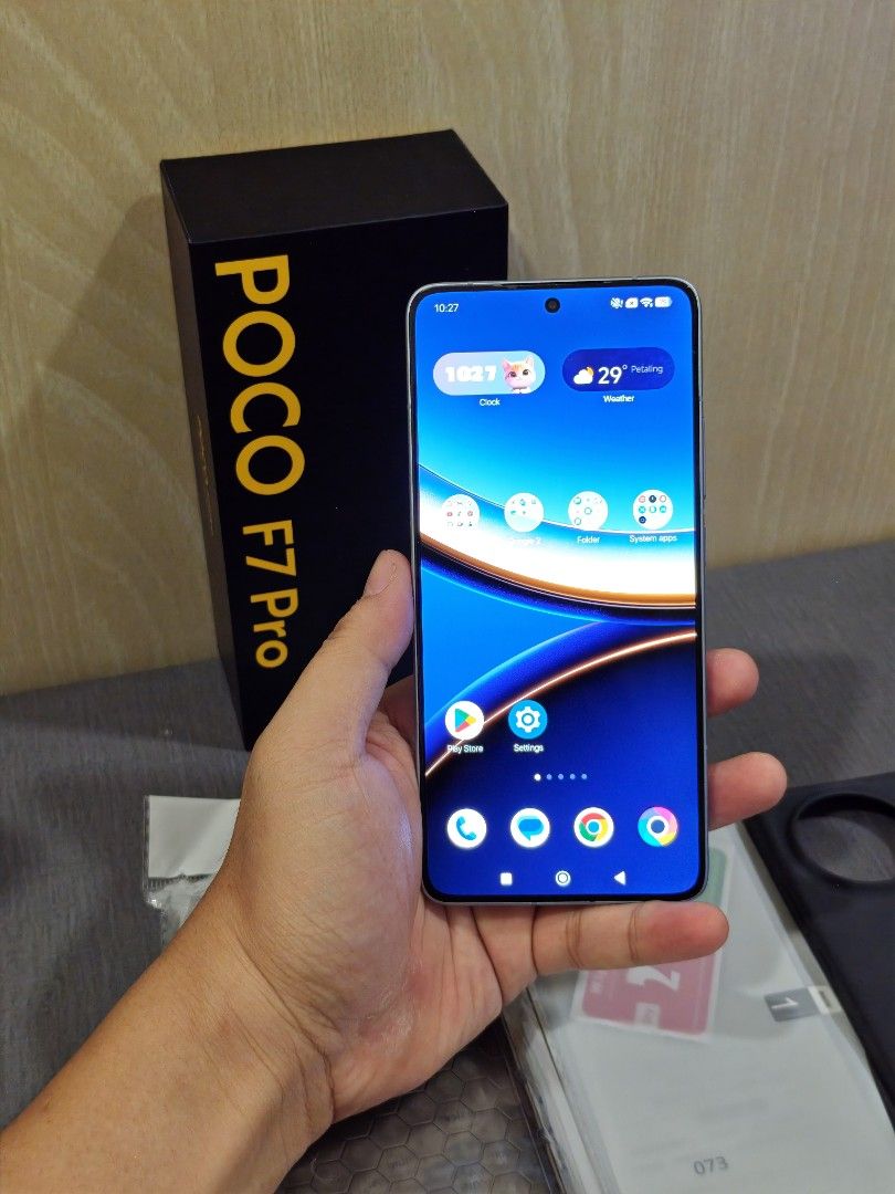 POCO F7 Pro Blue 12+256gb rom, Mobile Phones & Gadgets, Mobile Phones ...