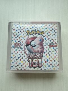151 Japanese Pokemon Booster Box, Hobbies & Toys, Toys & Games on Carousell