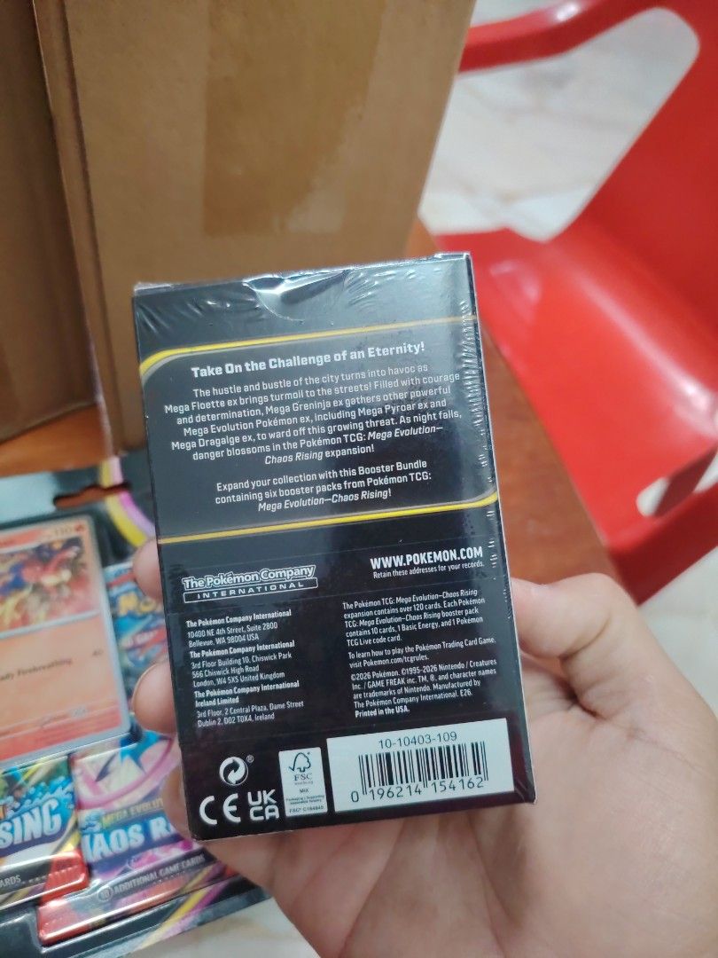 Pokemon TCG Chaos Rising Booster Bundle, Hobbies & Toys, Toys & Games ...