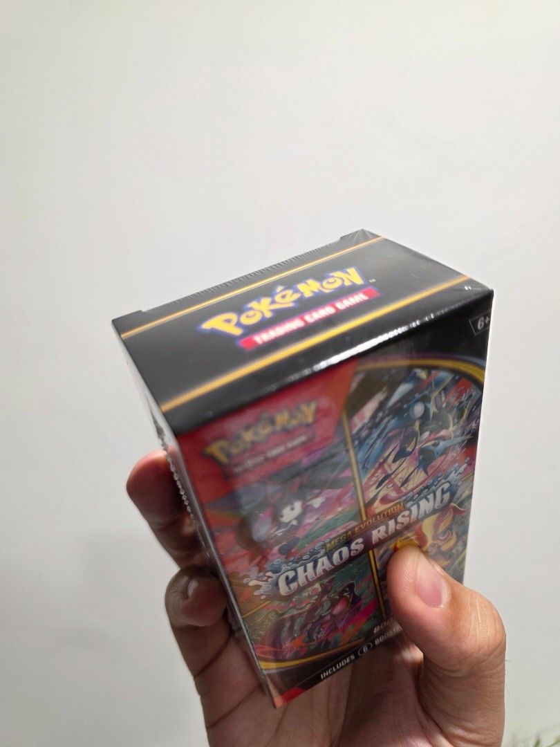 Pokemon TCG Mega Evolution Chaos Rising Booster Bundle (6 Packs ...