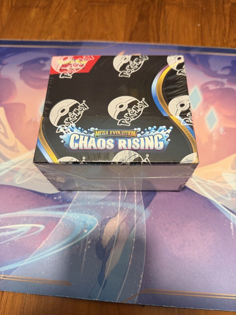 Pokemon TCG Mega Evolution Chaos Rising Booster Box, Hobbies & Toys ...