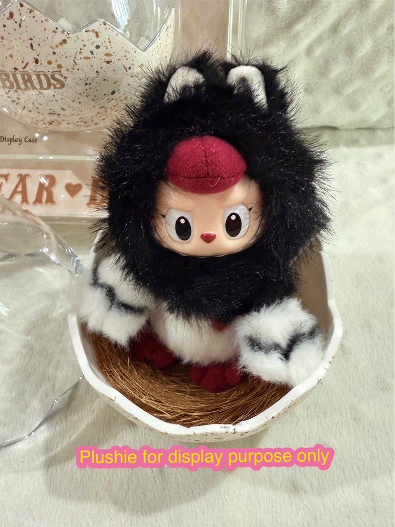 100% Authentic POP MART Dear Birds Egg-shaped Plush Display Case ...