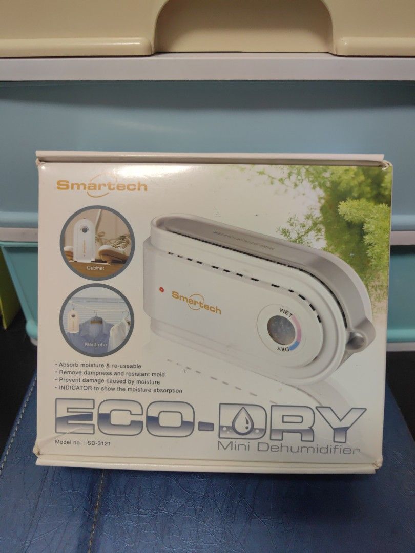 Smarttech Eco-Dry Mini 環保抽濕盒, 家庭電器, 空氣清新機及抽濕機 - Carousell