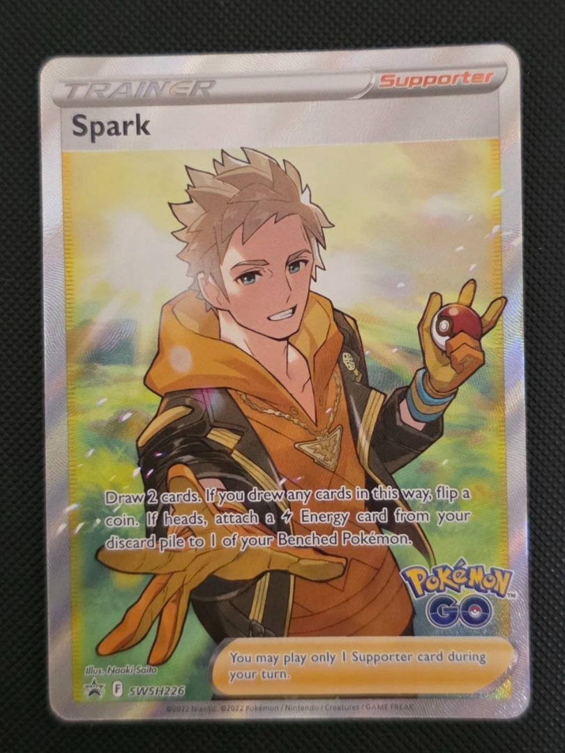 Spark #SWSH226 - Pokemon GO Black Star Promo (2022) - LP+, Hobbies ...