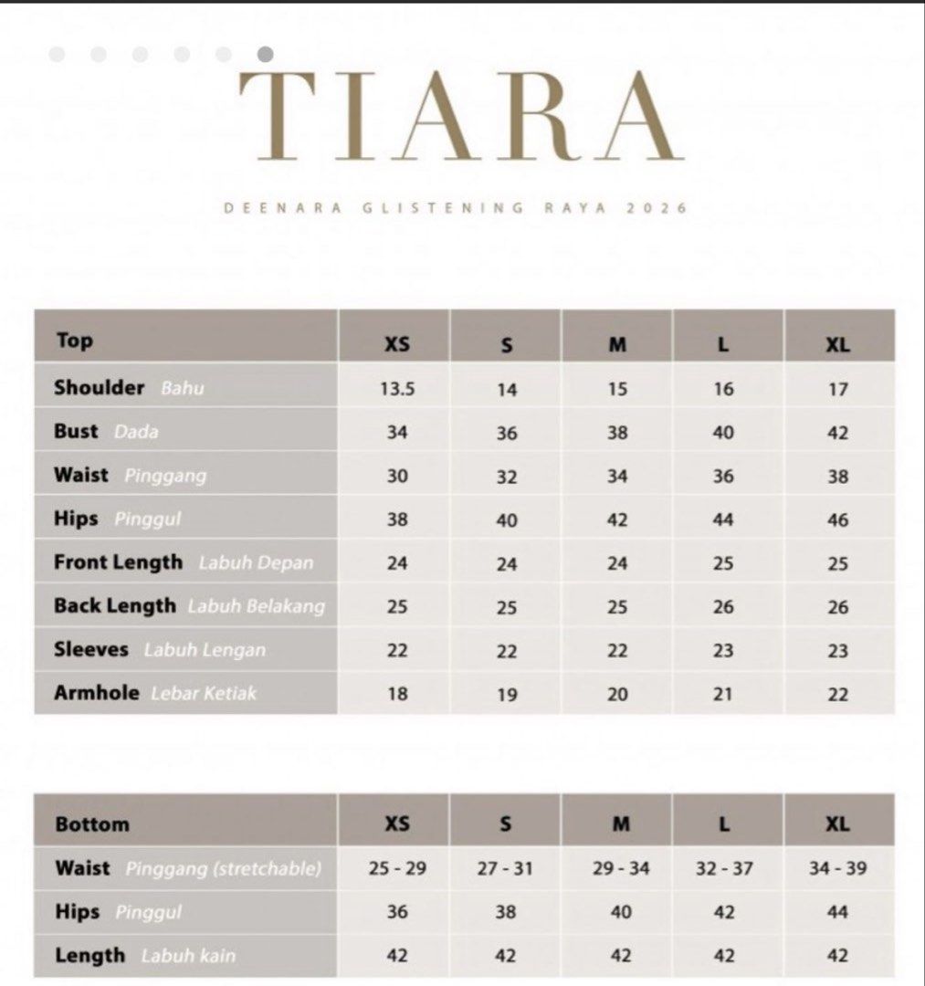 TIARA DEENARA Glistening Raya 2026 Baju Kurung Set, Women's Fashion ...