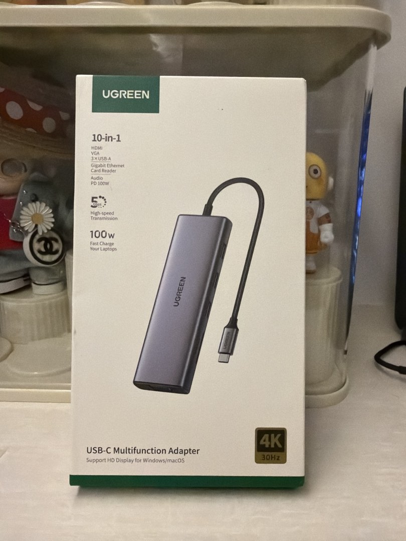 UGREEN 10-in-1 USB-C Multifunction Adapter Hub, Computers & Tech, Parts ...