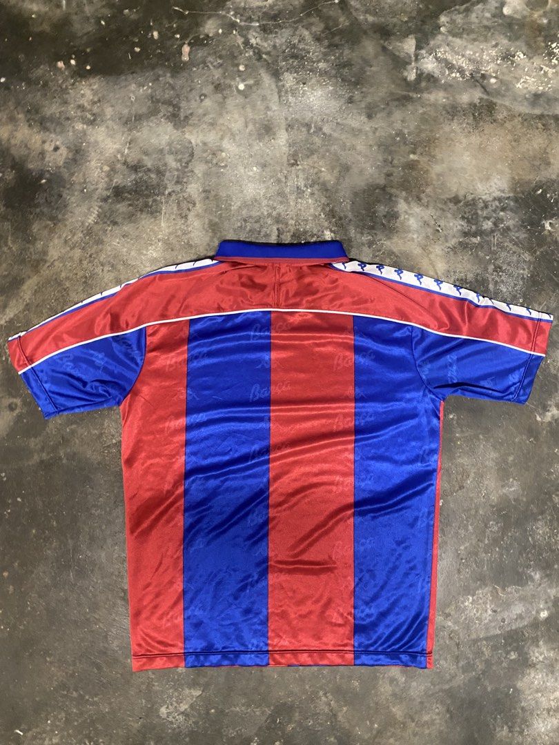 Vintage 90s kappa barca template, Men's Fashion, Activewear on Carousell