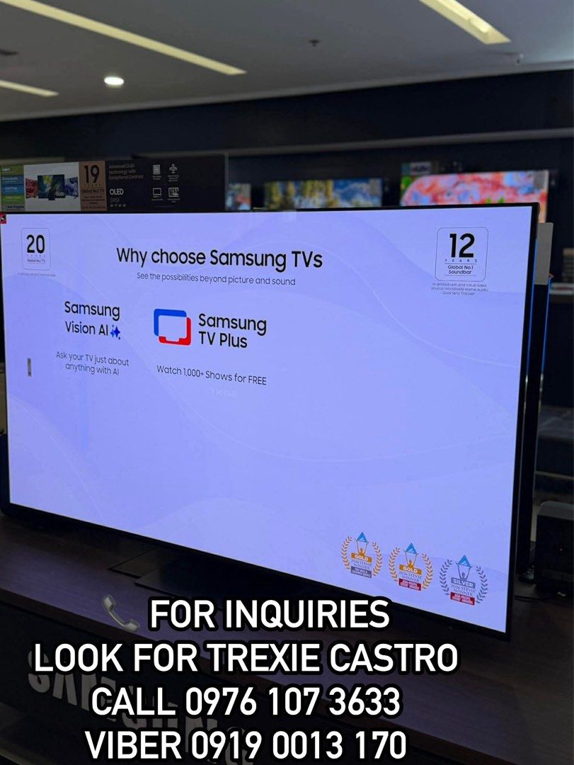 🔷 SAMSUNG OLED TV 2026 MODEL QA55S85H QA65S85H QA55S90H QA65S90H 🔷, TV ...