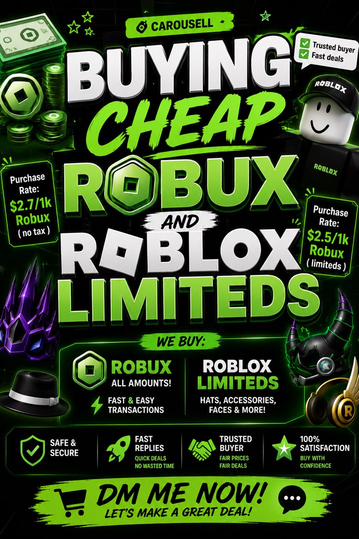 ( WTB ) Buying Robux and Roblox Limiteds for fair price!, Video Gaming ...