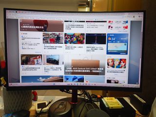 Two Xiaomi Mi Curved Gaming Monitor 34" 144Hz WQHD, 電腦＆科技, 電腦周邊及配件, 電子 ...