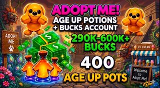 adopt me selling bucks and age potion accounts, Video Gaming, Gaming ...