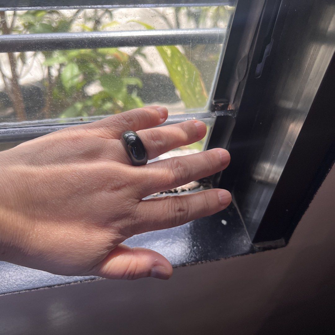 Black ring, Women's Fashion, Jewelry & Organizers, Rings on Carousell