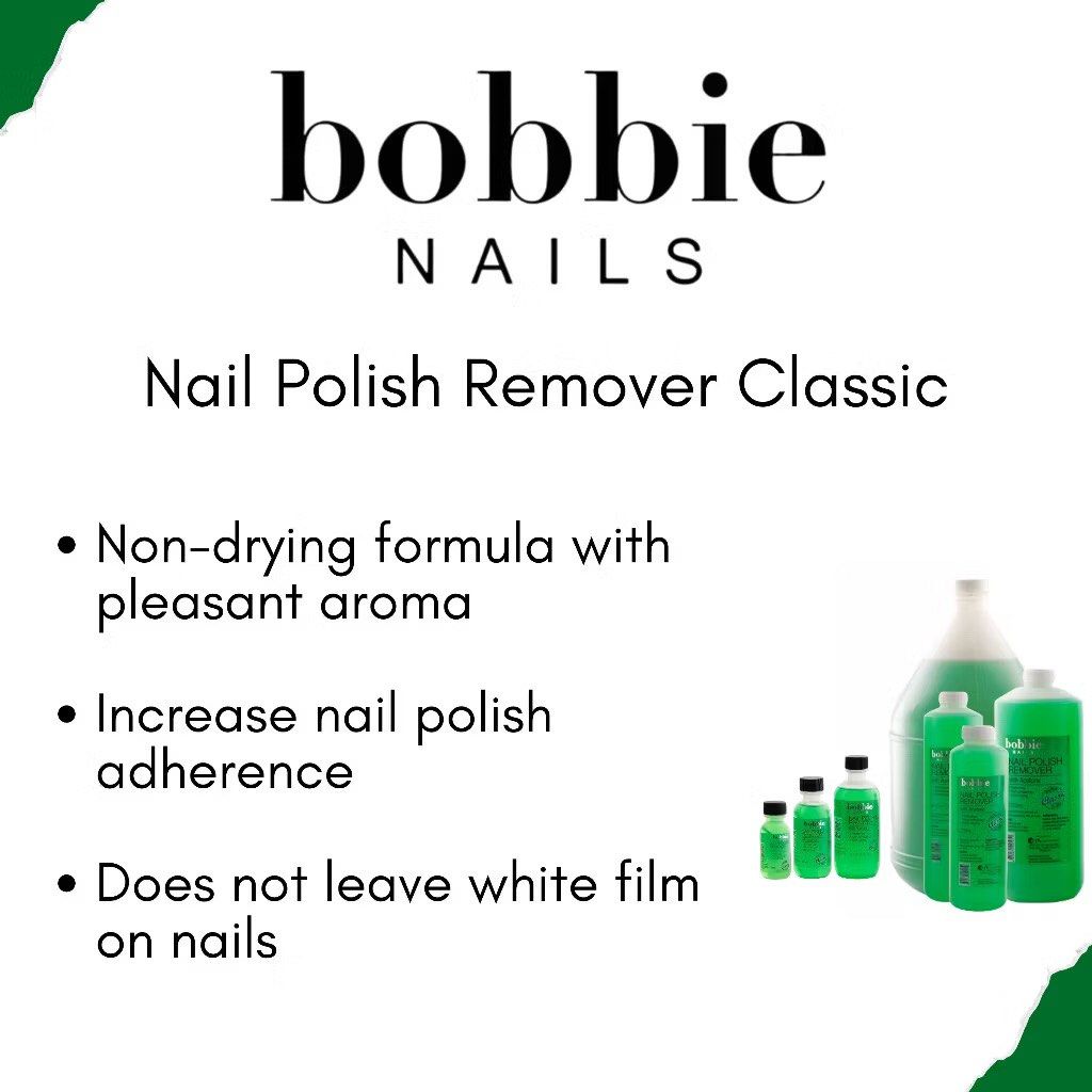 Bobbie Nails Nail Polish Remover Classic 1Gallon, Beauty & Personal ...