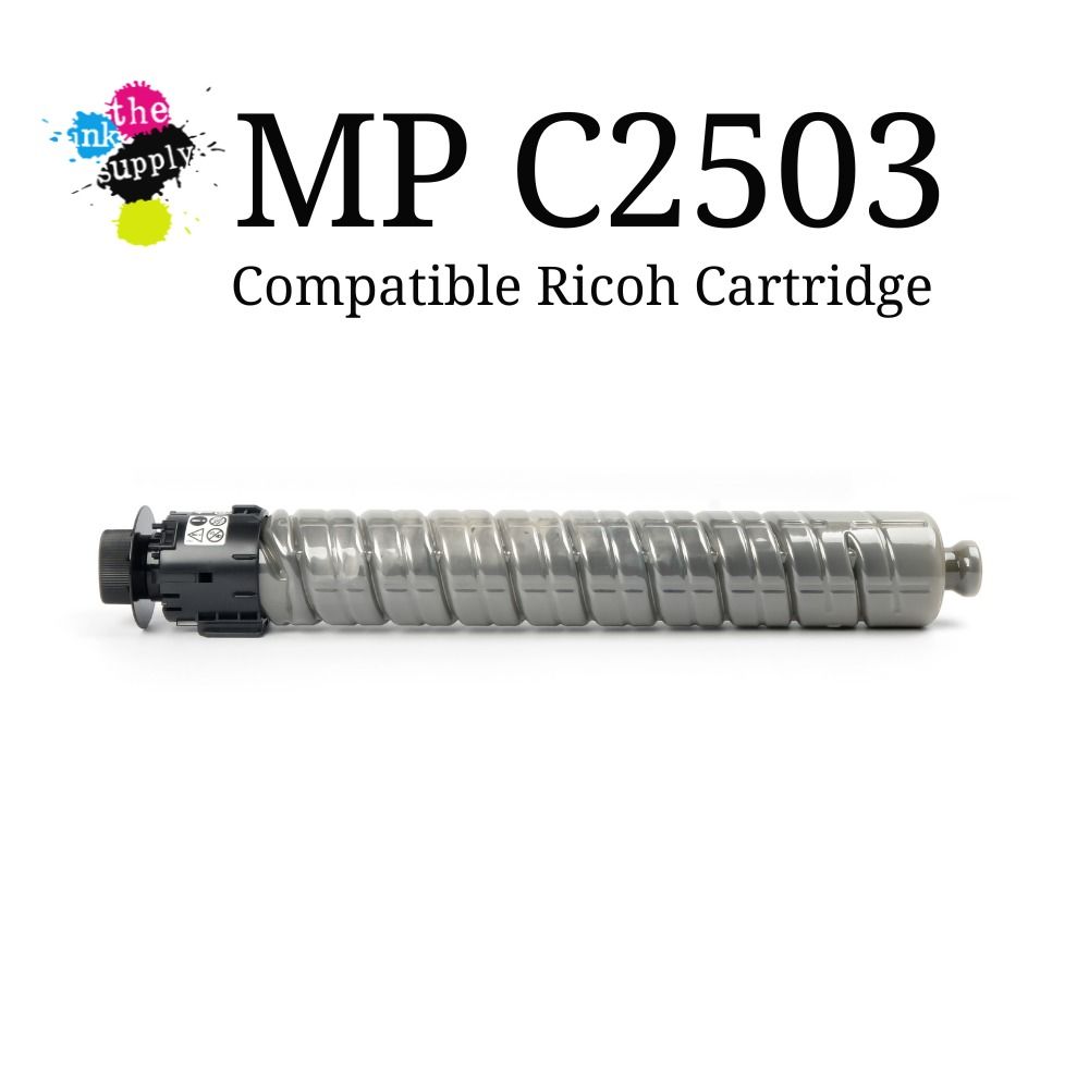 C2503 Black Compatible Ricoh Copier Toner Cartridge, Computers & Tech ...