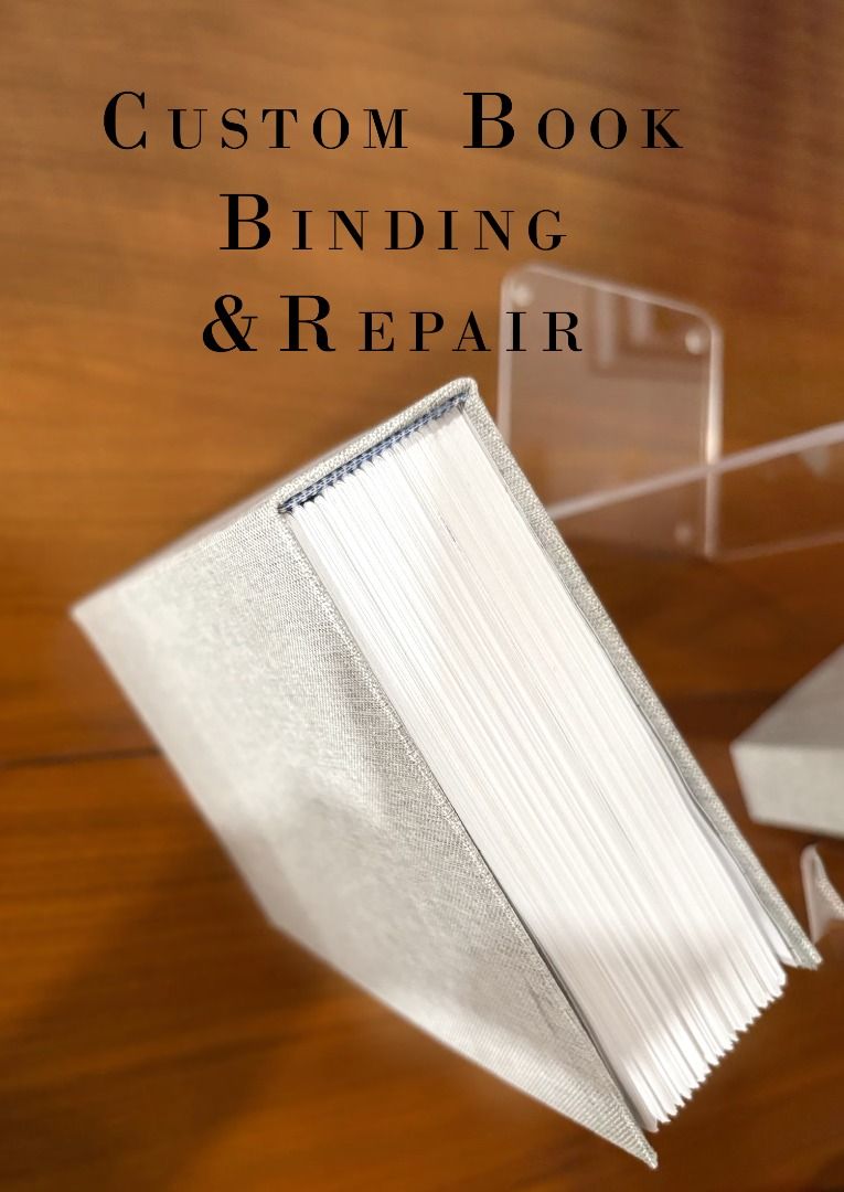 Custom Book Binding and Repair Services, Business Services, Printing ...