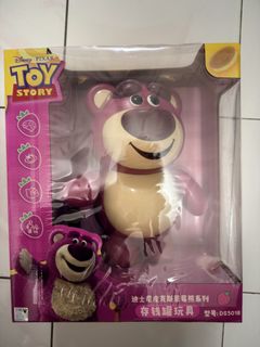 Lotso Huggin' Bear Plush Toy Strawberry Bear Disney Pixar Toy Story ...